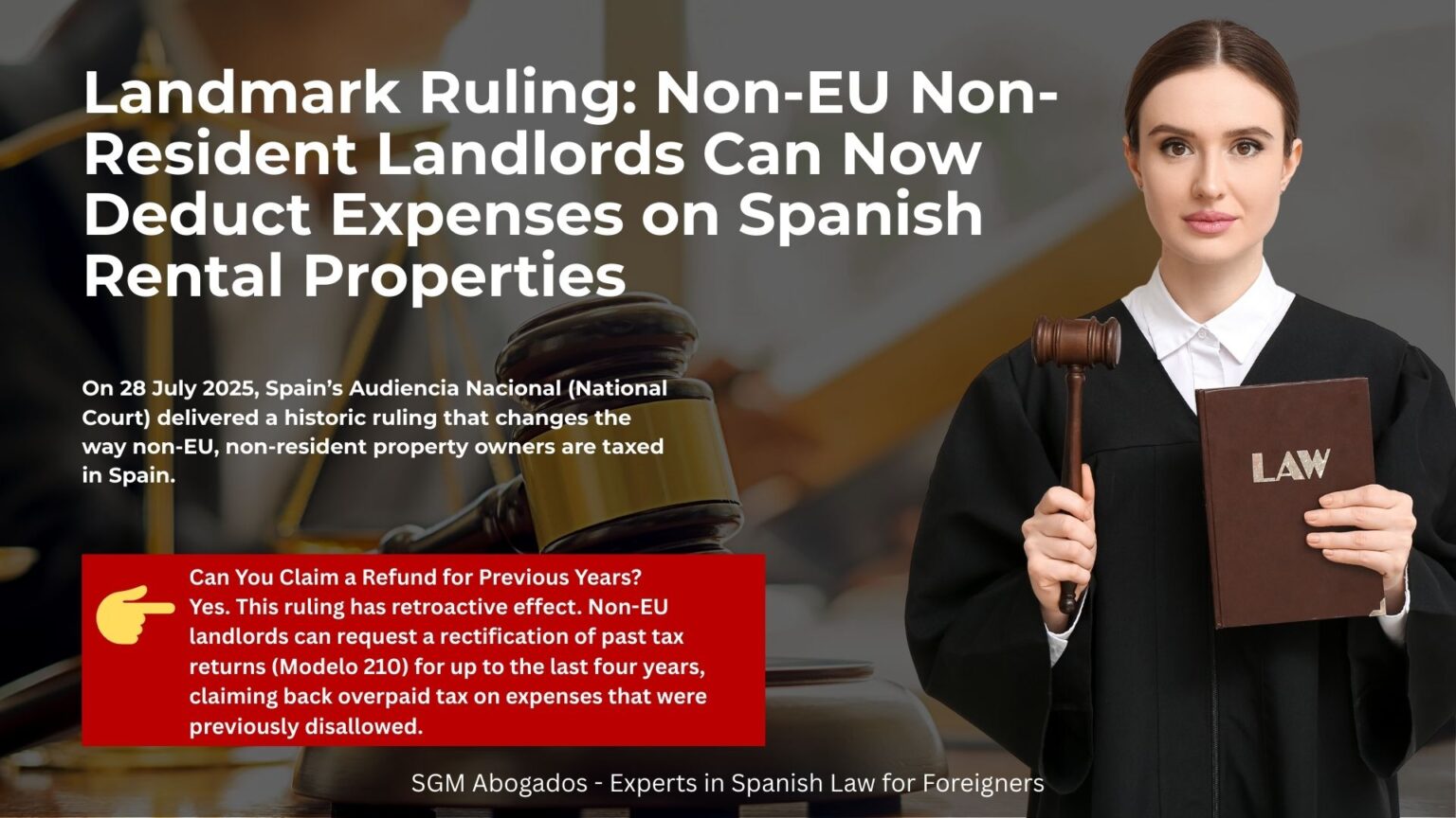 sgm abogados Landmark Ruling Non-EU Non-Resident Landlords Can Now ...